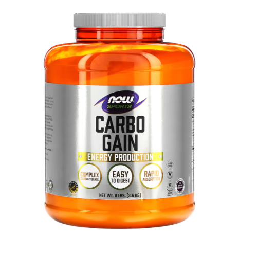 Carbo Gain – 3.6 kg / Now – Suplementos y Vitaminas Chile