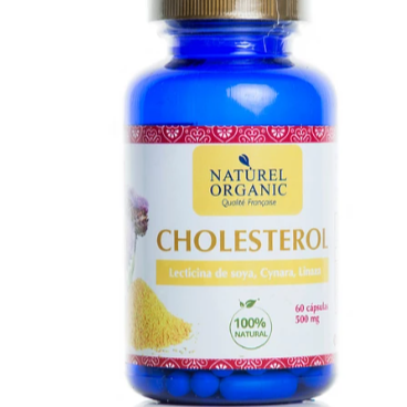 Cholesterol Complex 500mg – 60 capsulas / Naturel Organic – Suplementos ...