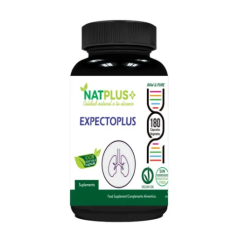 ExpectoPlus 450mg – 180 capsulas / NatPlus – Suplementos y Vitaminas Chile